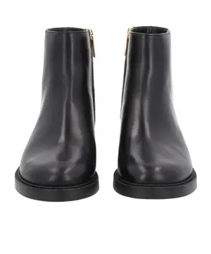 Michael Kors Logo Plaque Ankle Boots