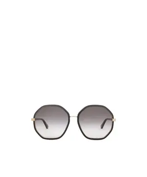Chloé Polygonal Gradient Lens Sunglasses - Gray