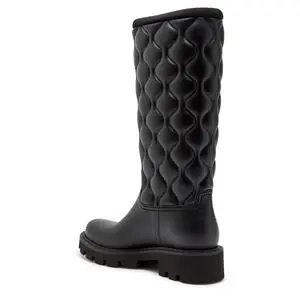 Moncler Rubber Knee-high Wellington Boots