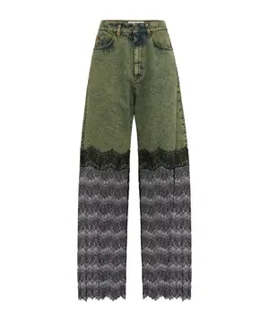 Giuseppe Di Morabito Cotton Denim Baggy Jeans