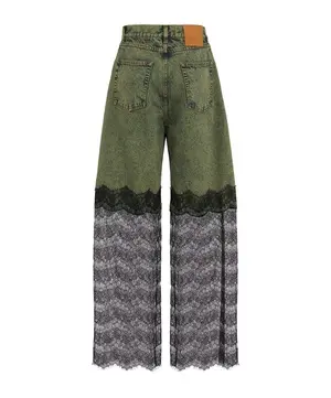 Giuseppe Di Morabito Cotton Denim Baggy Jeans
