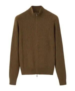 Loro Piana Lexington Bomber Sweater - Brown
