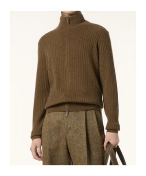 Loro Piana Lexington Bomber Sweater