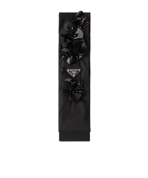 Prada Re-nylon Headband - Black