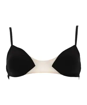 Rick Owens Panelled Bikini Bra - Black