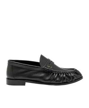 SAINT LAURENT Leather Loafers