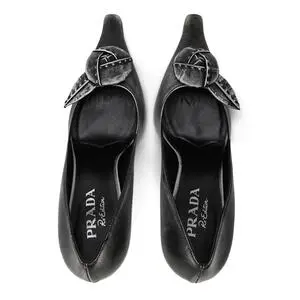 Prada Leather Pointed-toe Pumps