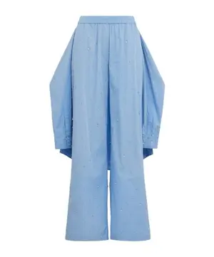 Giuseppe Di Morabito Casual Pants With An Elasticized Waistband - Blue