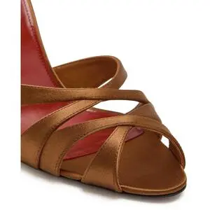 Saint Laurent Satin Mules