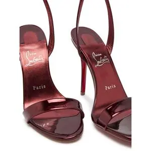 CHRISTIAN LOUBOUTIN Patent Leather Sandals