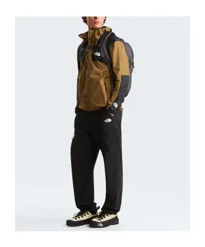 The North Face Khaki And Black Color Block Hooded Jacket