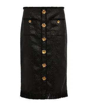 Giuseppe Di Morabito Floral-button Skirt