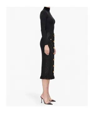 Giuseppe Di Morabito Floral-button Skirt