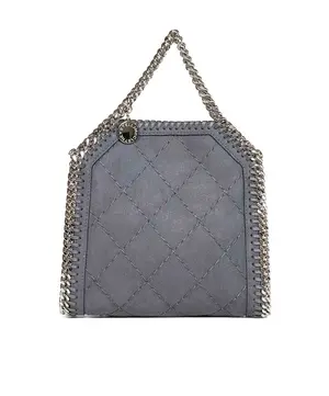 Stella McCartney Slate Falabella Tiny Tote Bag - Gray
