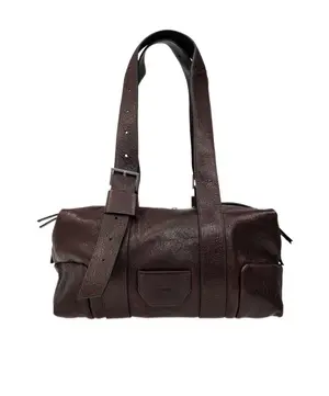ALLSAINTS Ares Buckled Shoulder Bag - Black