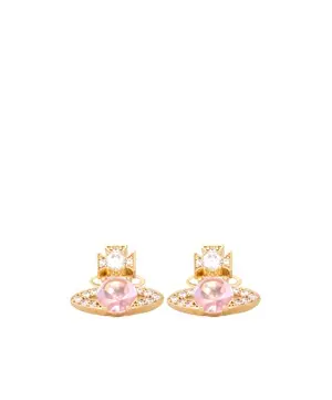 VIVIENNE WESTWOOD Gold-tone Planet Stud Earrings - Yellow