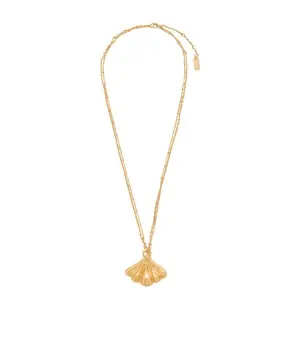 Chloé Brass Necklace - Yellow