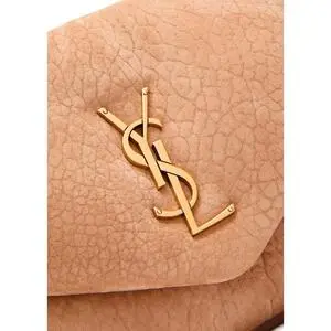 Saint Laurent Grained Suede Shoulder Bag