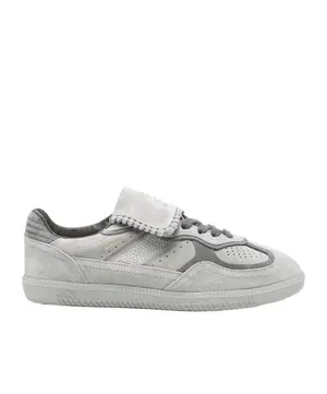 ALOHAS Foldover-tongue Leather Sneakers - Gray