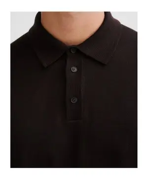 ROBERTO COLLINA Long-sleeve Polo Shirt