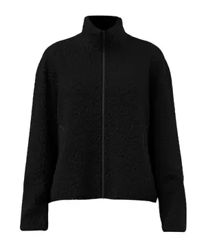 DIESEL® Stand Collar Full-zip Fleece Jacket