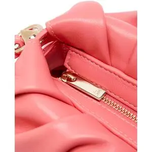 CHRISTIAN LOUBOUTIN Soft Leather Ruched Cloud Bag