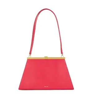 ANINE BING Anine Smooth Leather Shoulder Bag - Red