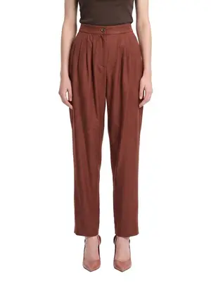 BLAZÉ MILANO Patea Pleated Straight-leg Trousers