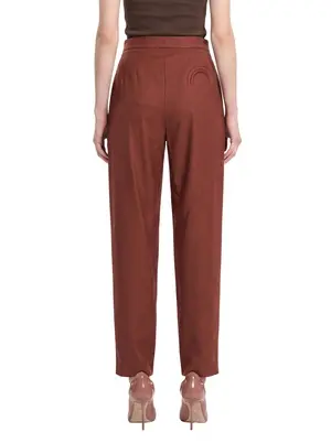 BLAZÉ MILANO Patea Pleated Straight-leg Trousers