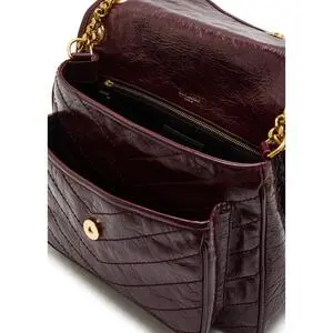 Saint Laurent Patent Leather Shoulder Bag