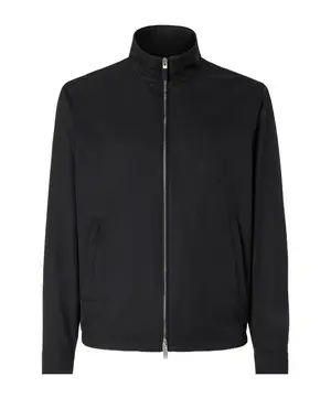 Zegna Microfiber Motorin 100cc Blouson - Black