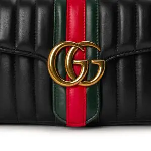 Gucci Quilted Leather Flap Bag