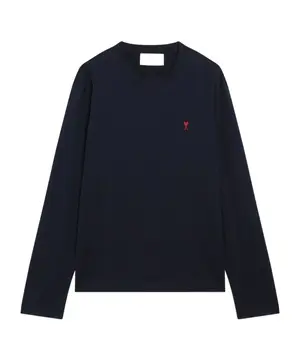 AMI Paris Long-sleeve T-shirt - Black