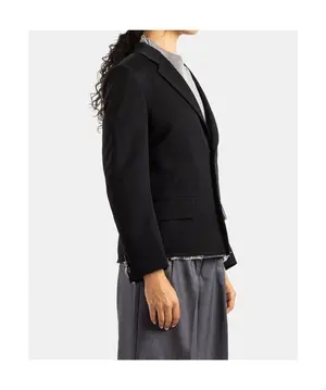 Comme Des Garçons Single-breasted Tailored Blazer