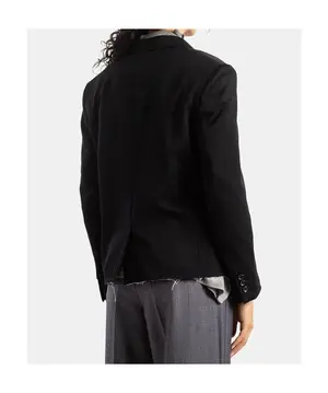 Comme Des Garçons Single-breasted Tailored Blazer