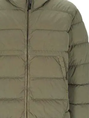 C.P. COMPANY Chrome-r Goggle Quilted Hooded Jacket