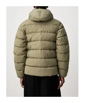 C.P. COMPANY Chrome-r Goggle Quilted Hooded Jacket