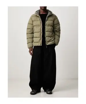 C.P. COMPANY Chrome-r Goggle Quilted Hooded Jacket