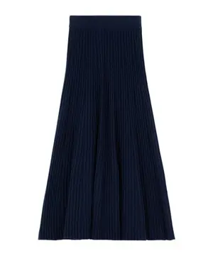 TOD'S Skirt In Cashmere Blend Knit - Black