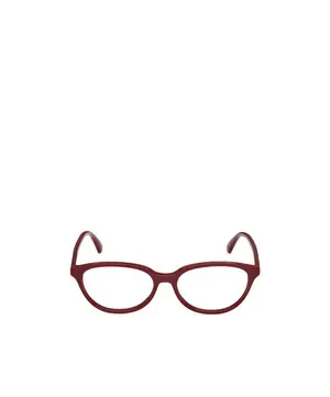 Max Mara Round Frame Glasses - Red