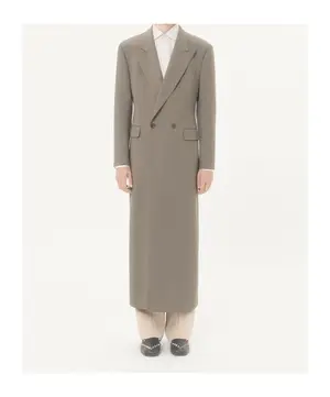 Valentino Garavani Double-breasted Lightweight Wool Coat