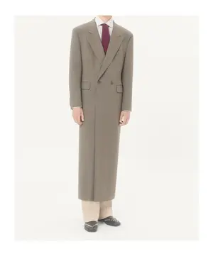 Valentino Garavani Double-breasted Lightweight Wool Coat