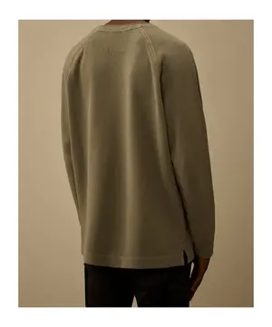 C.P. COMPANY Pigment-dyed Mock-neck Sweatshirt