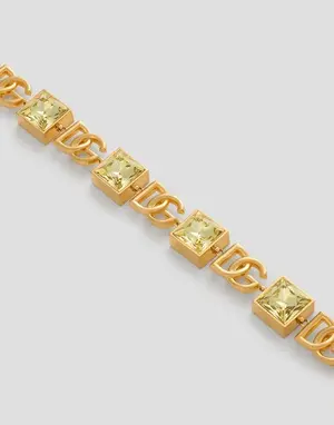 Dolce & Gabbana Dg-logo Embellished Necklace