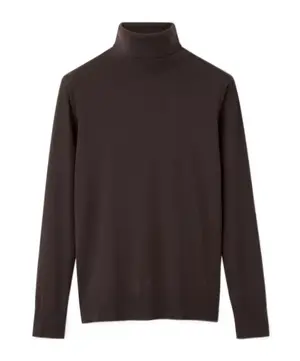 Loro Piana Long-sleeved, High-neck Sweater - Black