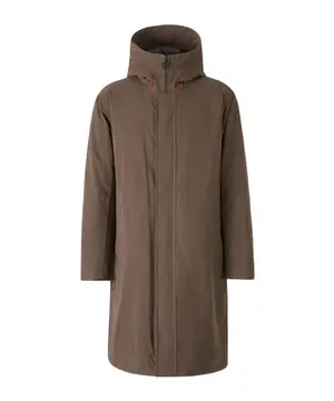 Herno Long, Padded Parka - Brown