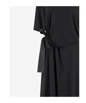 Balenciaga Long Dress With Side Knot