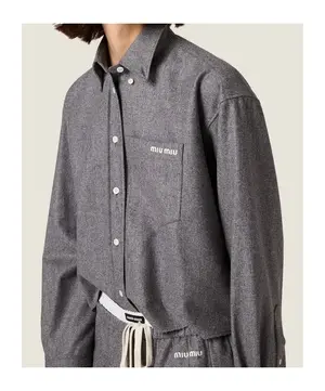 Miu Miu Flannel Shirt