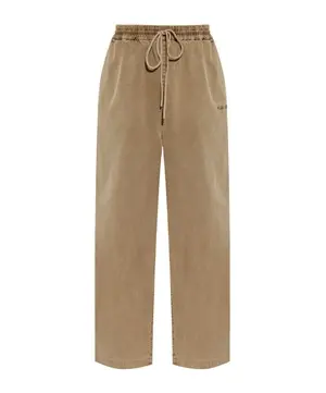 Fear Of God Twill Lounge Drawstring Pants - Brown