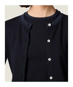 Miu Miu Pointelle Cotton Cardigan